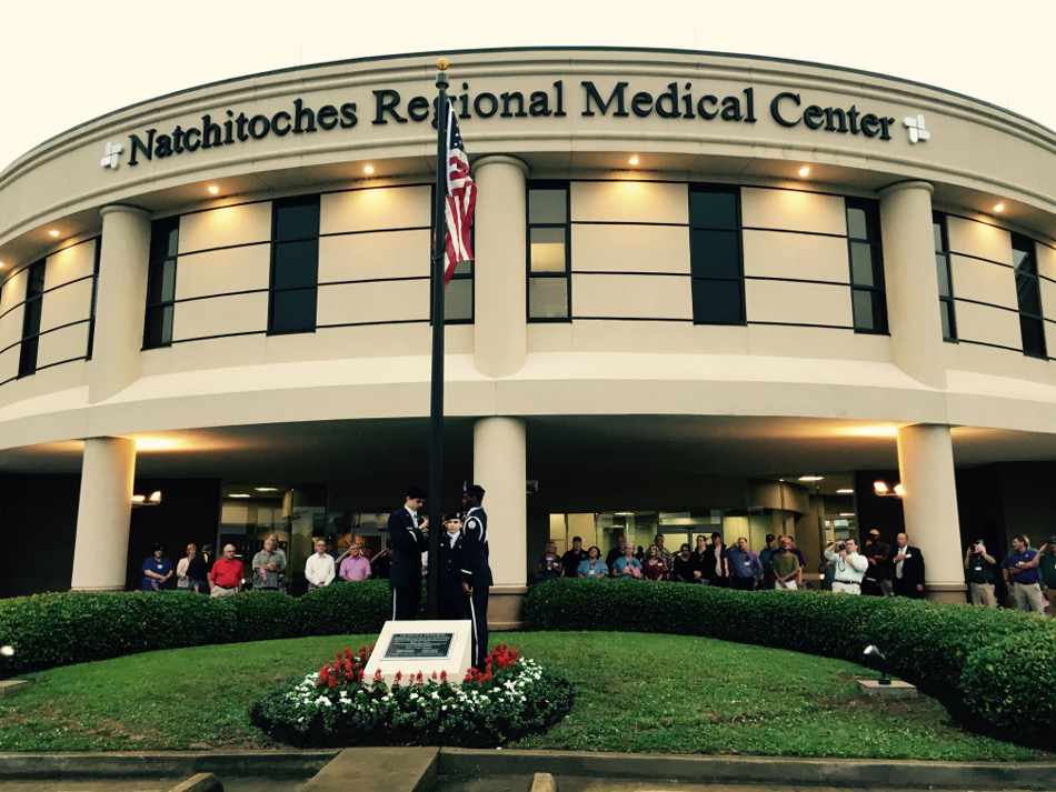 NRMC Flag Pole Dedication Ceremony | Natchitoches Parish Journal