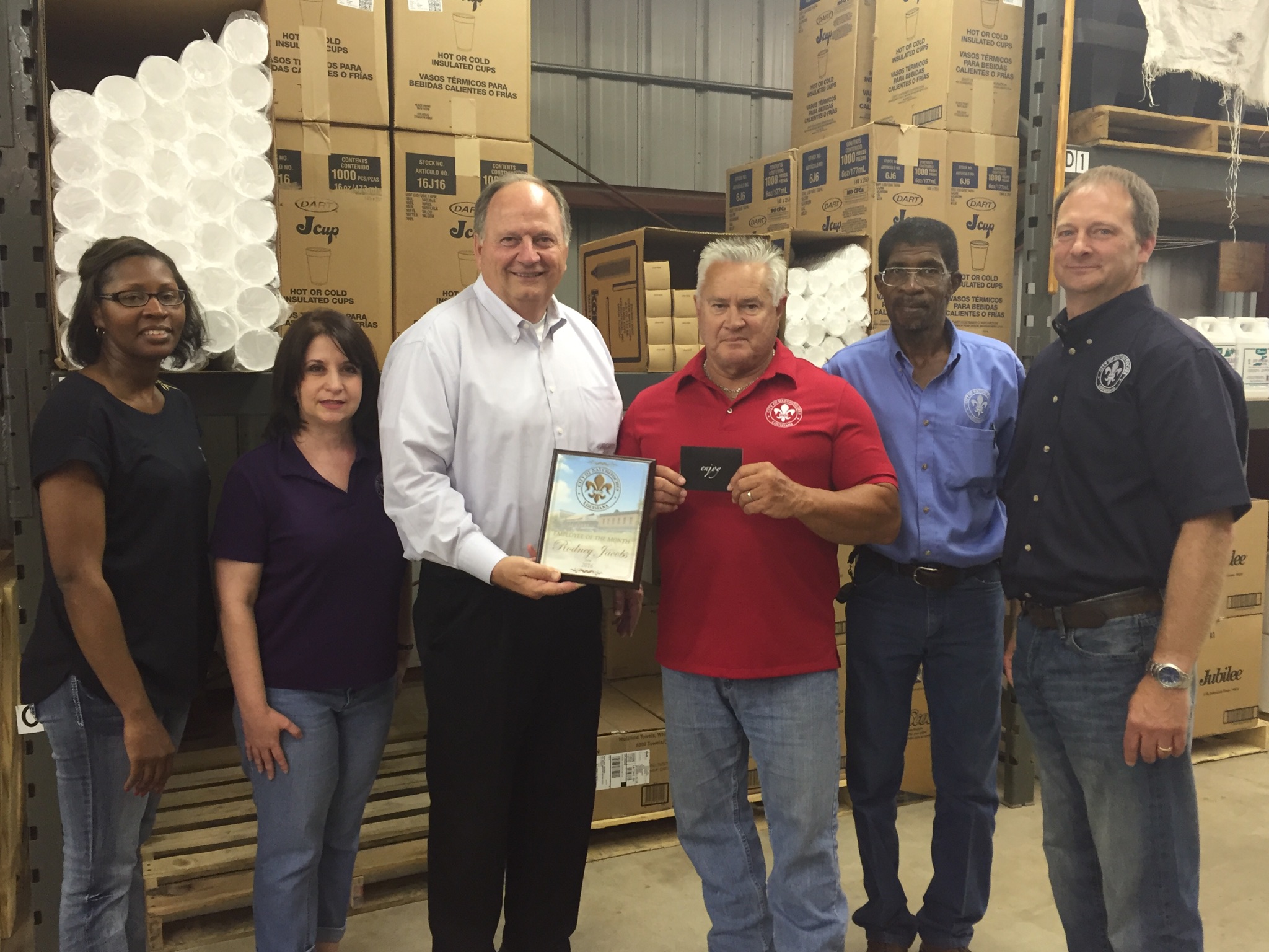 RODNEY JACOBS NAMED EMPLOYEE OF THE MONTH | Natchitoches Parish Journal