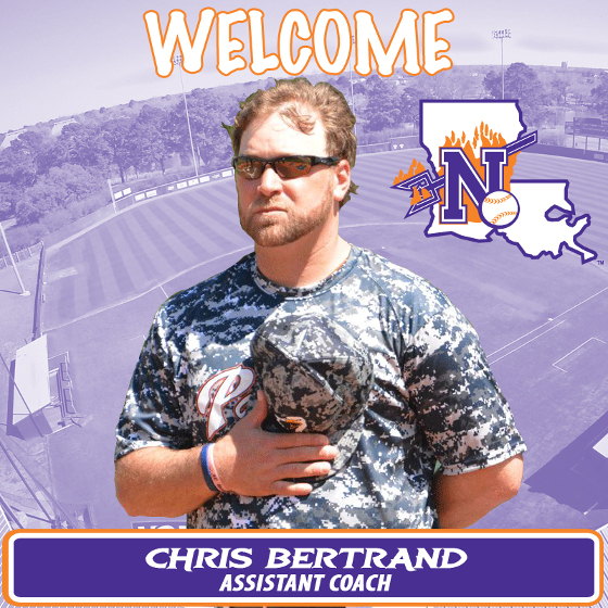 Northwestern State announces Chris Bertrand as the Demons new pitching ...