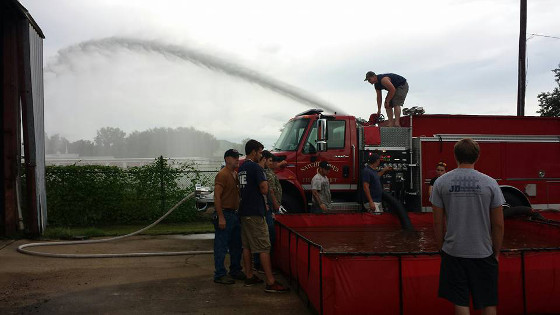 NFD 9 trains on water shuttle operation | Natchitoches Parish Journal