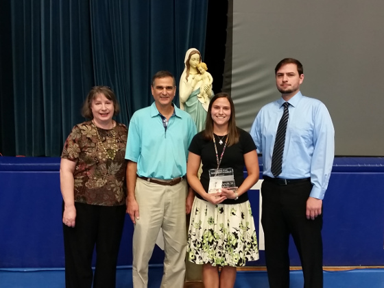 St. Mary’s teacher receives award | Natchitoches Parish Journal