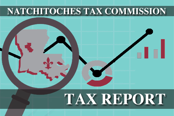 Tax Commission Report: August | Natchitoches Parish Journal