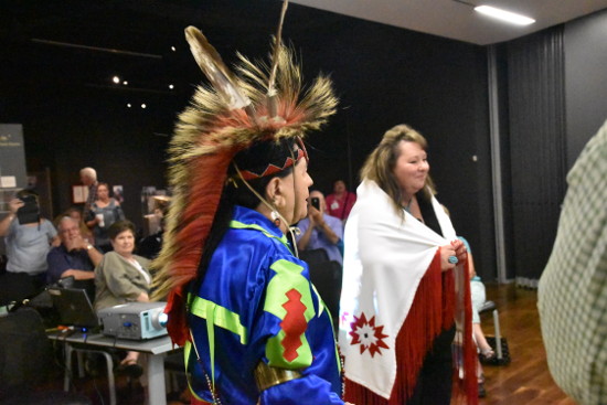 Chief Rufus Davis of the Adai Caddo Nation Gives a Program on the El ...