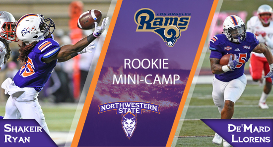 Demons’ Llorens, Ryan getting NFL shot with LA Rams | Natchitoches ...