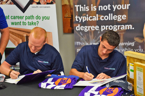 Students sign commitments for AMT program | Natchitoches Parish Journal