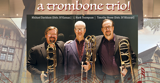 Drei Bones trombone trio will perform Oct. 8 | Natchitoches Parish Journal