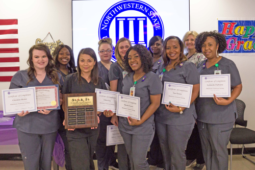 Phlebotomy Graduates receive diplomas at graduation, pinning ceremony ...
