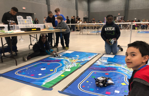 Magnet students prepare to compete in Regional Autonomous Robotics ...