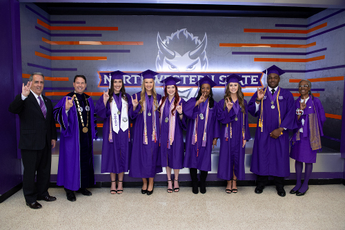NSU recognizes top grads at commencement, which featured NSU alumna ...
