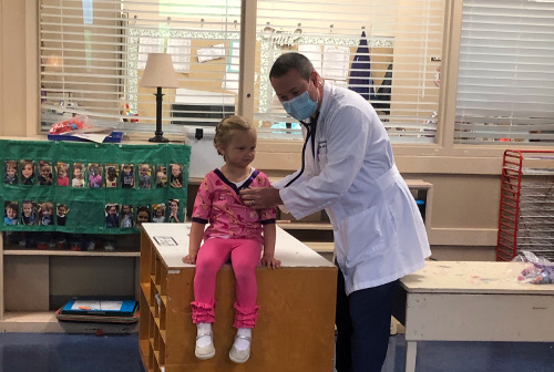 Dr. Fair visits preschoolers at the CDC | Natchitoches Parish Journal