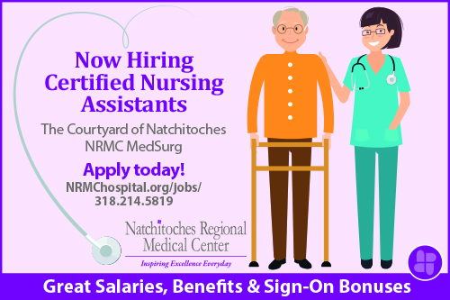 NRMC Certified Nursing Assistants | Natchitoches Parish Journal