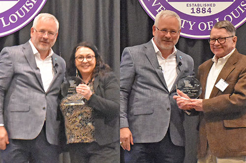 Gregory, Riall honored by UL System | Natchitoches Parish Journal