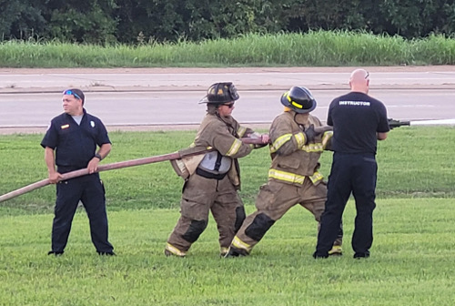 Fire Departments undergo foreground operations training | Natchitoches ...