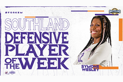 NSU’s Wesley named Southland Defensive Player of the Week | Natchitoches Parish Journal