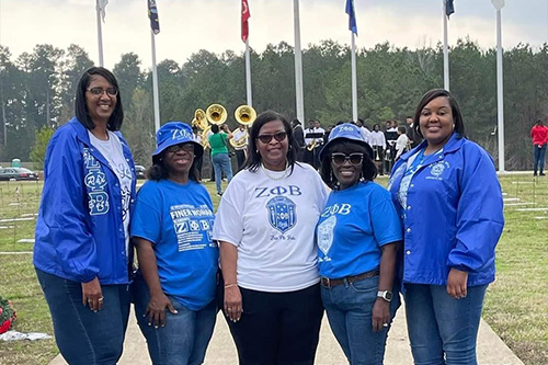 Mu Omega Zeta Participates in Community Events | Natchitoches Parish ...