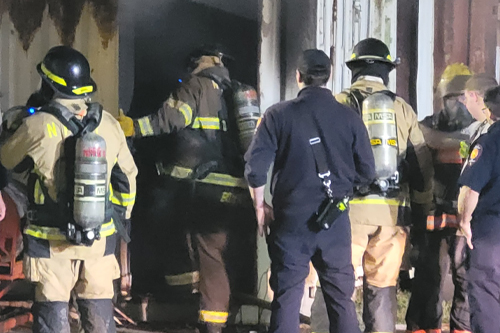 Fire Departments participate in live burn training | Natchitoches ...