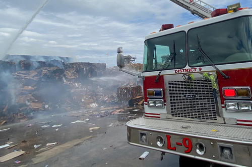 Fire in IP storage yard covers Campti area in smoke | Natchitoches ...