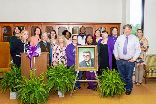 Watson Library rededicated in honor of long-time scholar, librarian ...