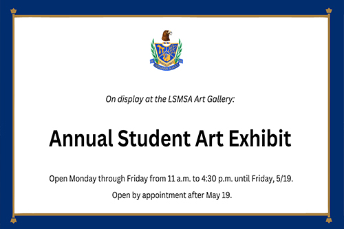 LSMSA art gallery exhibits student work | Natchitoches Parish Journal
