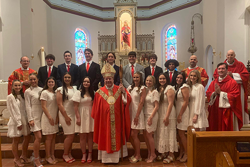 Students Receive Sacrament of Confirmation | Natchitoches Parish Journal