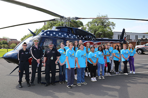 Middle schoolers learn about medical careers at Camp Fast Forward ...