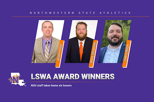 Northwestern State staff brings home six LSWA awards | Natchitoches ...