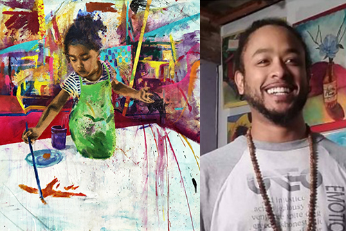 NOLA abstract artist Ayo Scott featured in ‘Elemental Threads’ exhibit ...