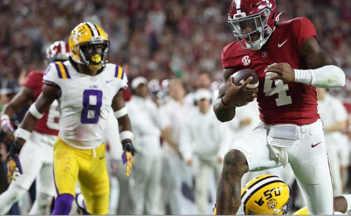Alabama Crimson Tide 42, LSU Tigers 28 – scoring and statistics ...