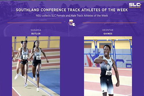 Butler, Gaines take home SLC weekly awards | Natchitoches Parish Journal