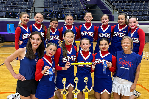 St. Mary’s Catholic School Junior High Cheer Receives Awards at UCA ...