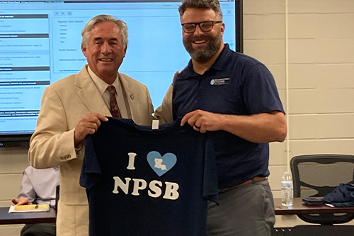 NSU President speaks to School Board on education | Natchitoches Parish ...