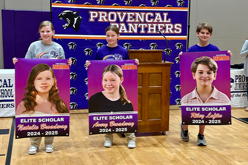 Provencal students join Ultimate Panthers Club | Natchitoches Parish ...