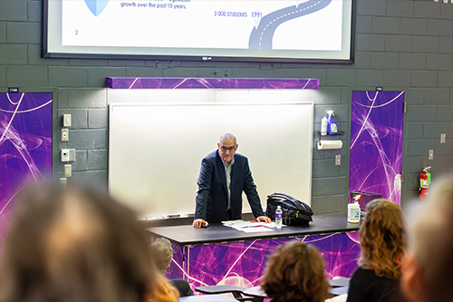 French scientist visits NSU to discuss AI technology in buildings and ...