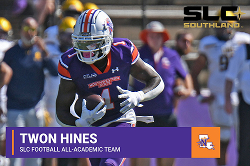 Hines named to Southland All-Academic Team | Natchitoches Parish Journal