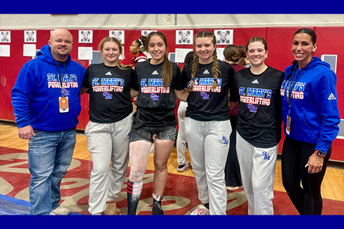 St. Mary’s Girls Powerlifting Team shines at Central Regional Meet ...