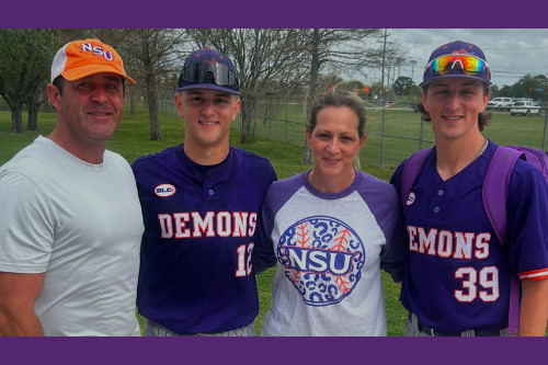 NSU baseball’s Leonard brothers draw inspiration from mother’s cancer ...