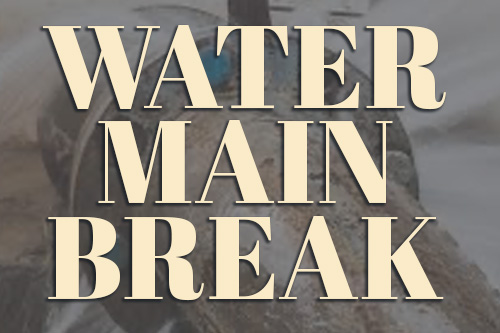 Water main break at water treatment plant | Natchitoches Parish Journal
