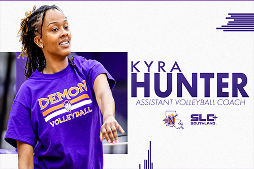 Kyra Hunter named NSU assistant volleyball coach | Natchitoches Parish Journal