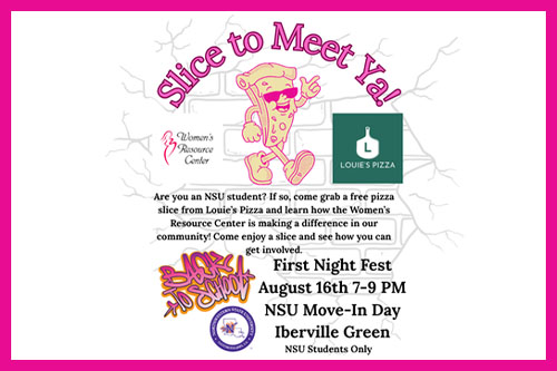 ‘Slice to Meet Ya’ event welcomes NSU students with free pizza and ...