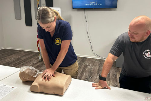NPSO Deputies complete First Aid, CPR, AED recertifications ...
