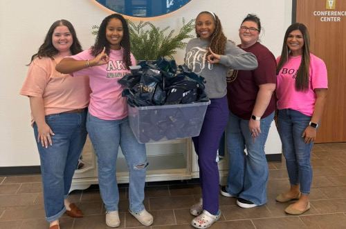 BOM bank donates 55 goodie bags to Alpha Kappa Alpha Sorority, Inc ...