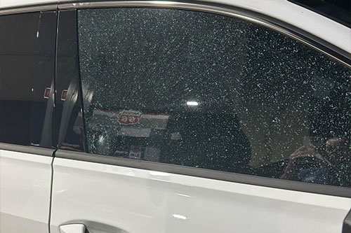 Detectives investigate vehicle damage by projectile on U.S.-71 in ...