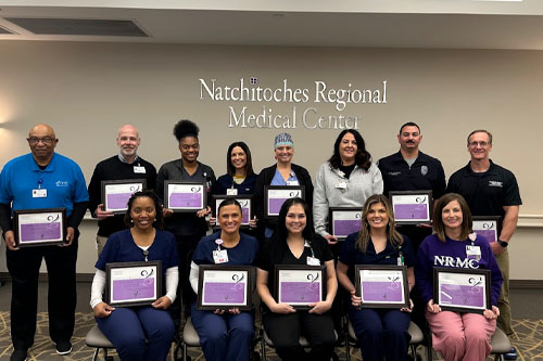 NRMC honors associates with quarterly Excellence Awards | Natchitoches ...