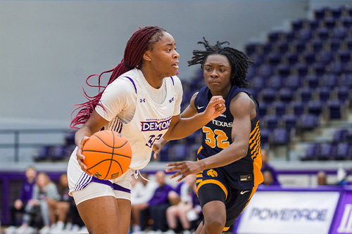 Lady Demons lean on defense to down East Texas A& McNeese men too much ...