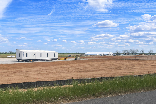 Construction at Boyce data center site visible from I-49 | Natchitoches ...