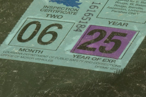 Bill introduced to eliminate Louisiana vehicle inspection sticker ...